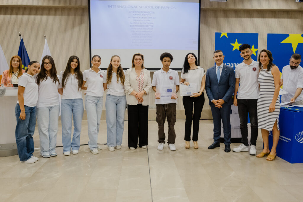 The International School of Paphos: EUROPEAN PARLIAMENT AMBASSADOR ...