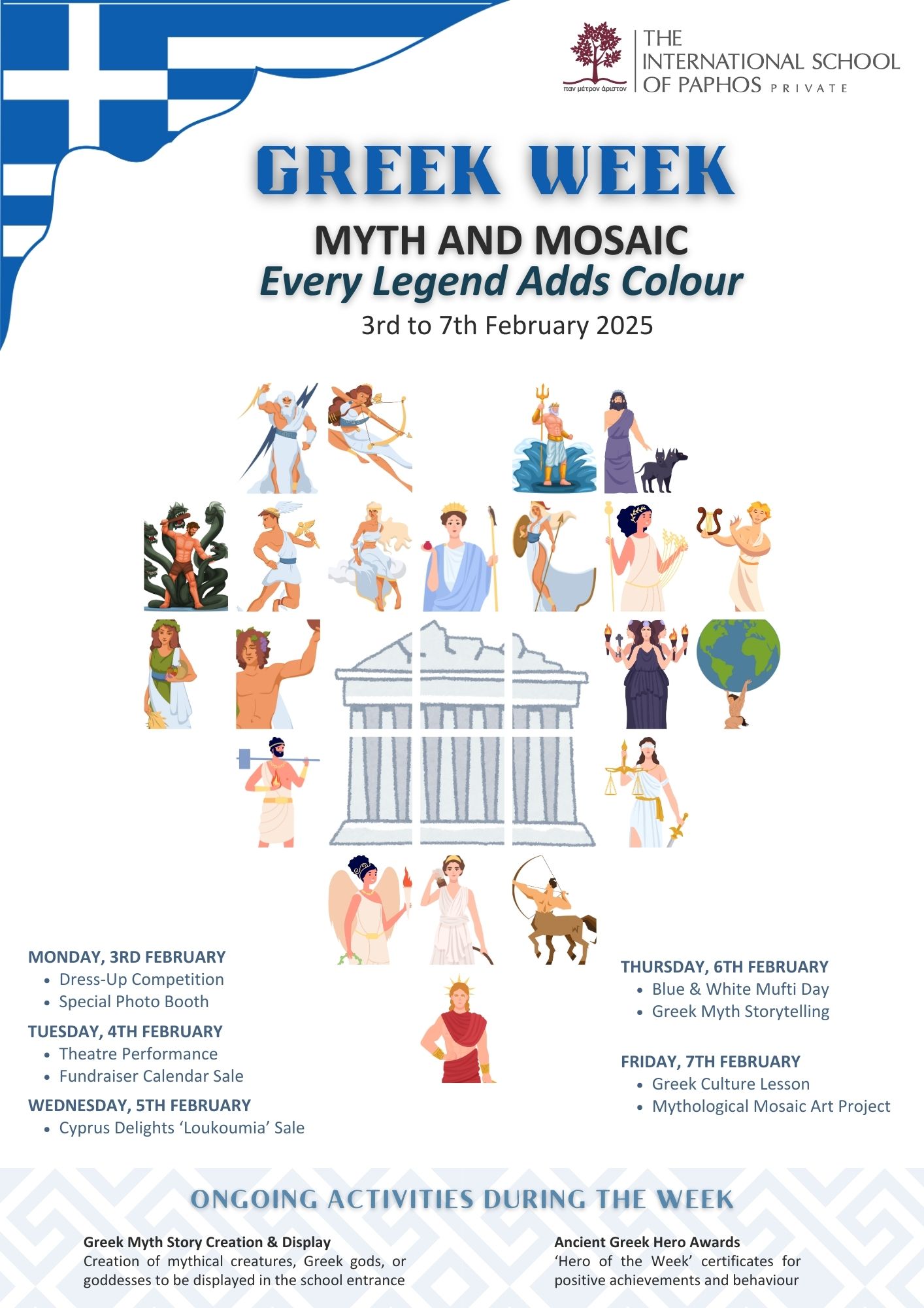 Greek Week: Myth and Mosaic - Every Legend Adds Colour - The ...